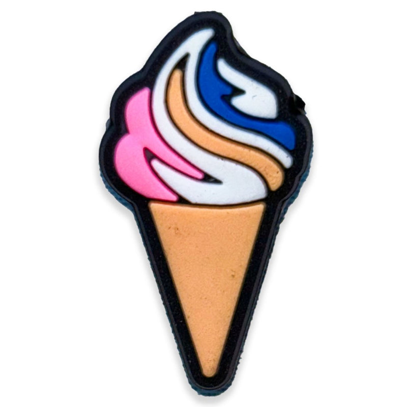 Swirl Ice Cream Charm – Cool & Colorful – Questsole